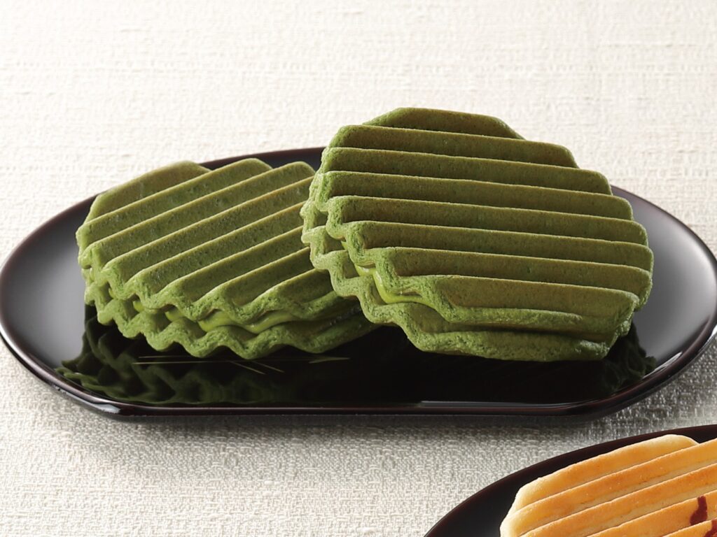 MATCHA SENBEI | Japanese matcha cookie | K. Minamoto